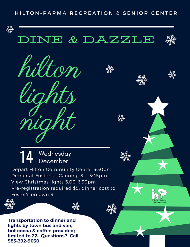 Hilton-Parma Parks and Recreation: Dine & Dazzle 2022